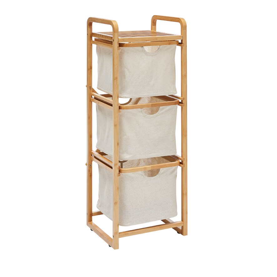 Hutton Storage Range Large Linen Shelving Unit | Adairs