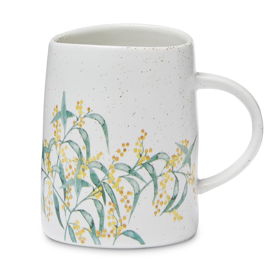 Australian Wild Flowers Wattle Mug | Adairs