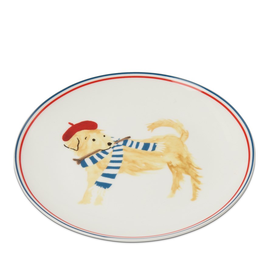 Le Chien Golden Retriever Servingware | Adairs