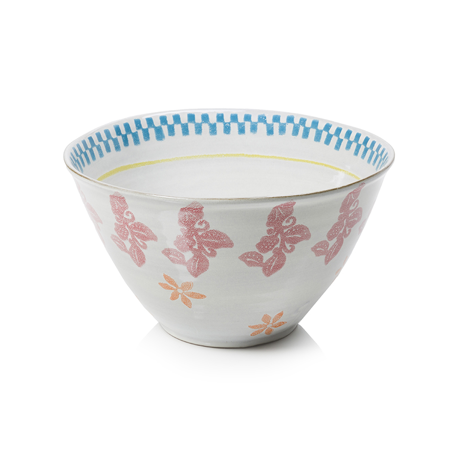 Home Republic - Porto Bowl Pink Blue | Adairs