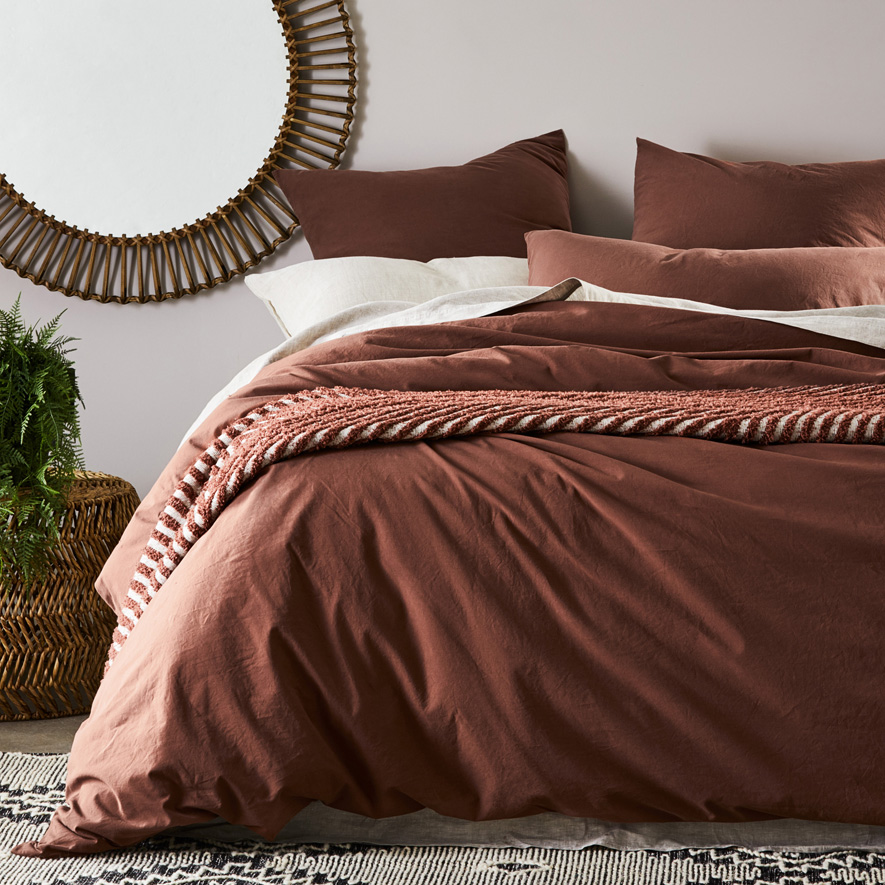 Fyn Brick Throw | Adairs