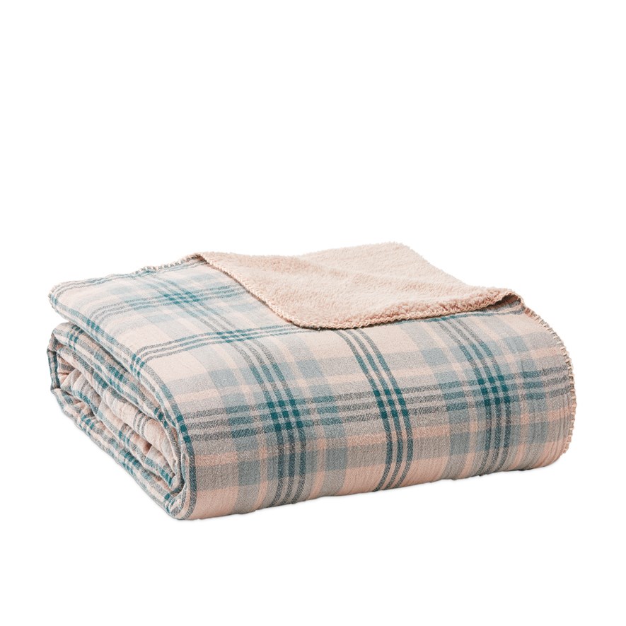 Spencer Check Blanket | Adairs