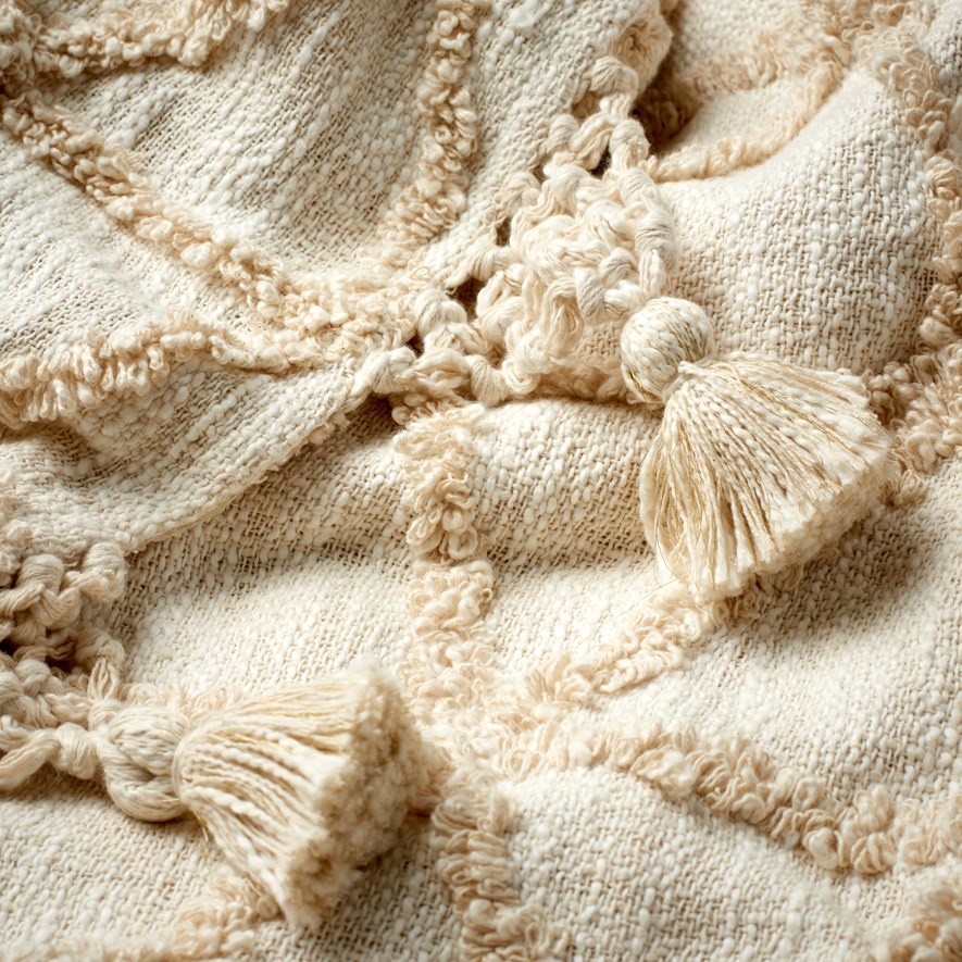 Marsala Natural Throw | Adairs