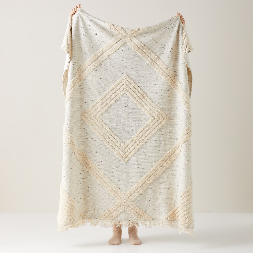Coda Natural Throw | Adairs