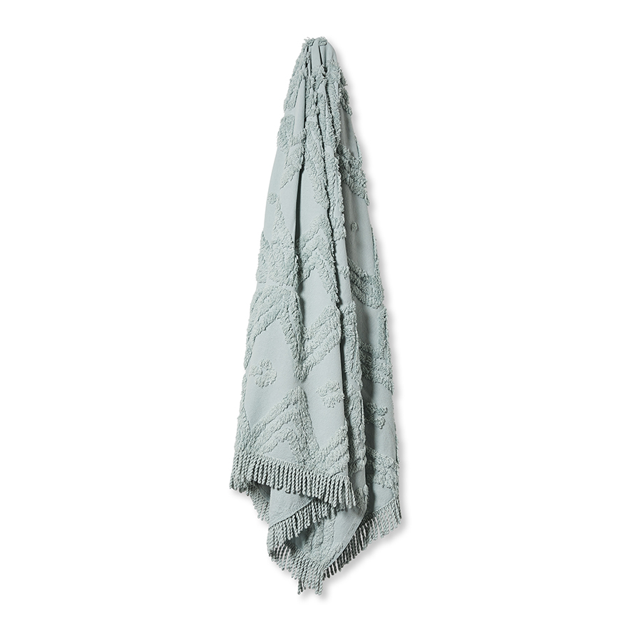 Malabar Throw Sage | Adairs
