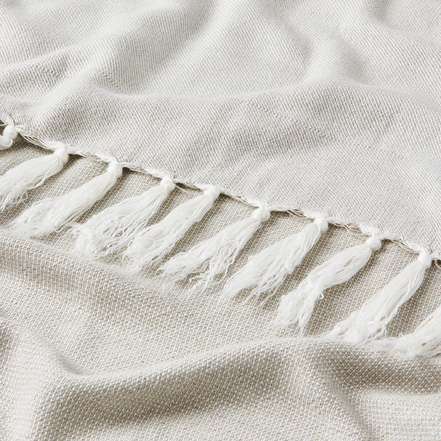 Mukeng Natural Bamboo Throw | Adairs