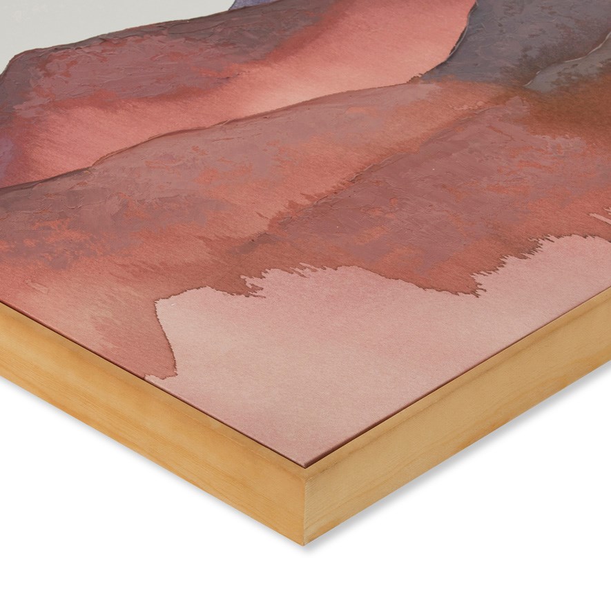 Mark Tuckey Horizon Brick Red Dunes Wall Art | Adairs