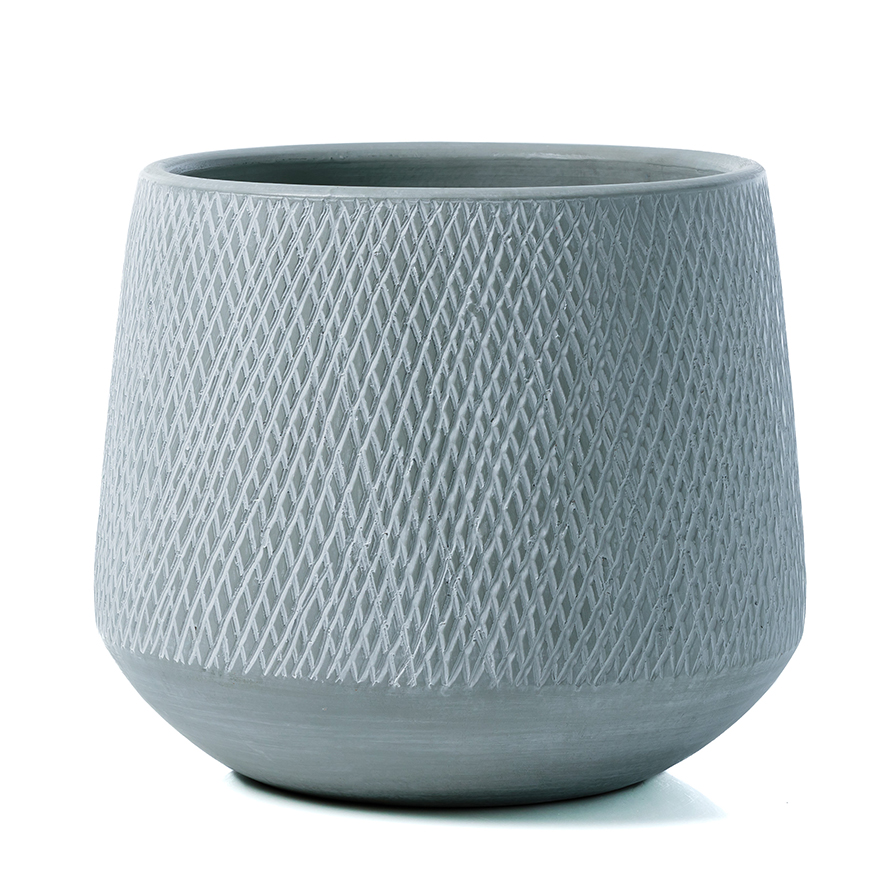 Home Republic - Zara Pot Grey | Adairs