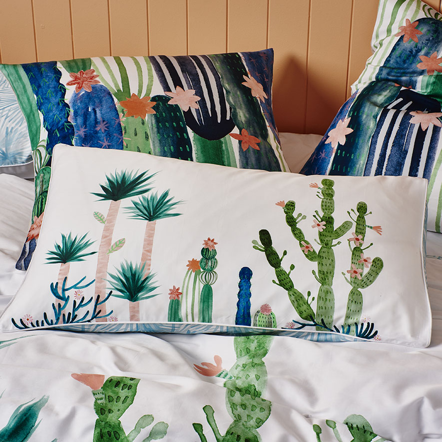 Cactus Garden Quilt Cover Set | Adairs