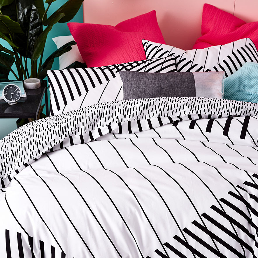 Arlo Quilt Cover Set | Adairs