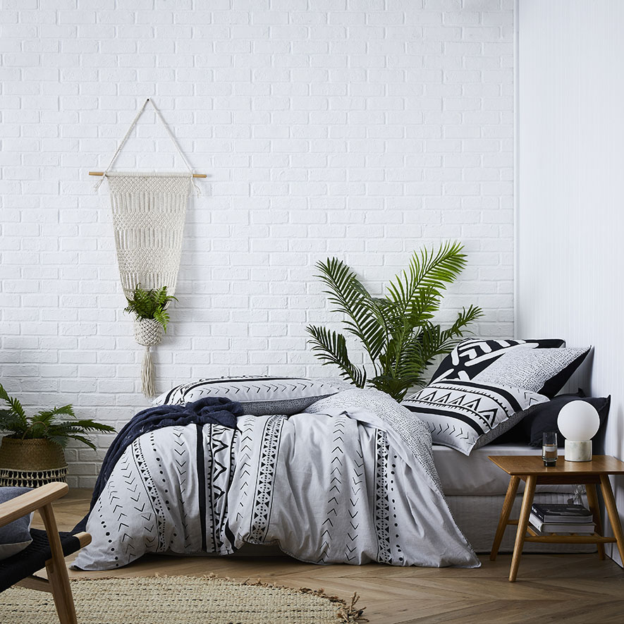 Asmara Quilt Cover Set Ivory | Adairs