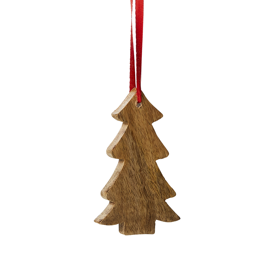Hanging Timber Ornament Tree | Adairs