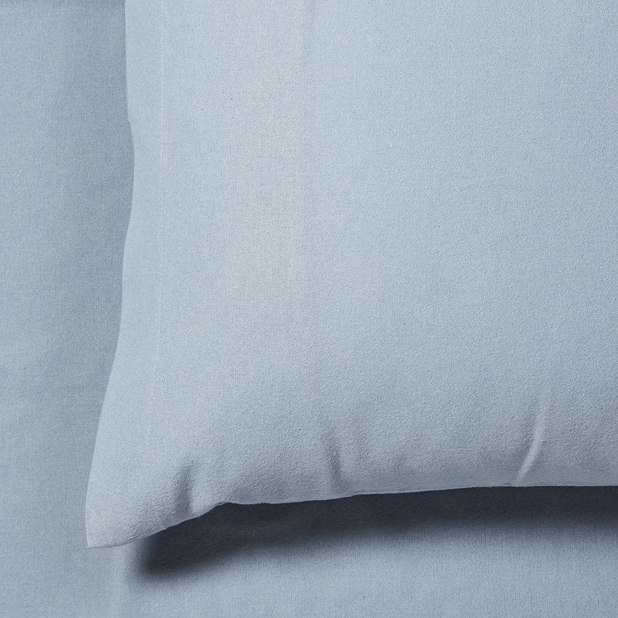 Plain Dye Flannelette W18 KSB Blue | Adairs